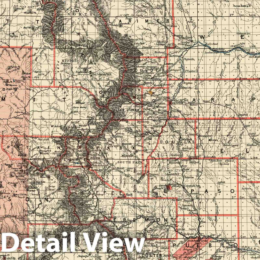 Historic Map : Department of The Interior General Land office Map - St ...