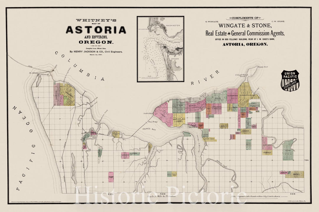 Astoria Oregon Map
