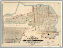 Historic Map : Map of The Outside Lands of The And County of San Franc ...