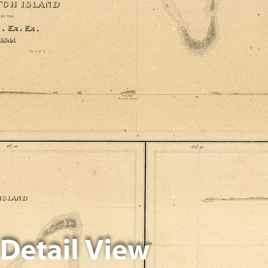 Historic Map : (Fakaofo), (Nukunonu Atoll), Oatafu or Duke of York Isl ...