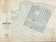 Historic Map : Map of the city of Merced : Merced Co. Cal, 1897 - Vint ...