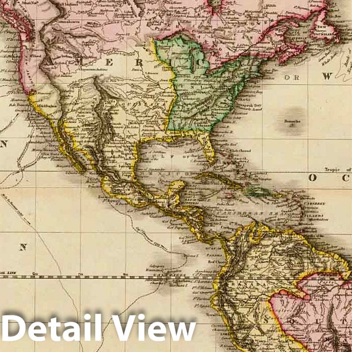 Historic Map : World Atlas Map, The World on Mercator's projection, we ...