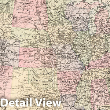 Historic Map : United States 1879 - Vintage Wall Art – Historic Pictoric