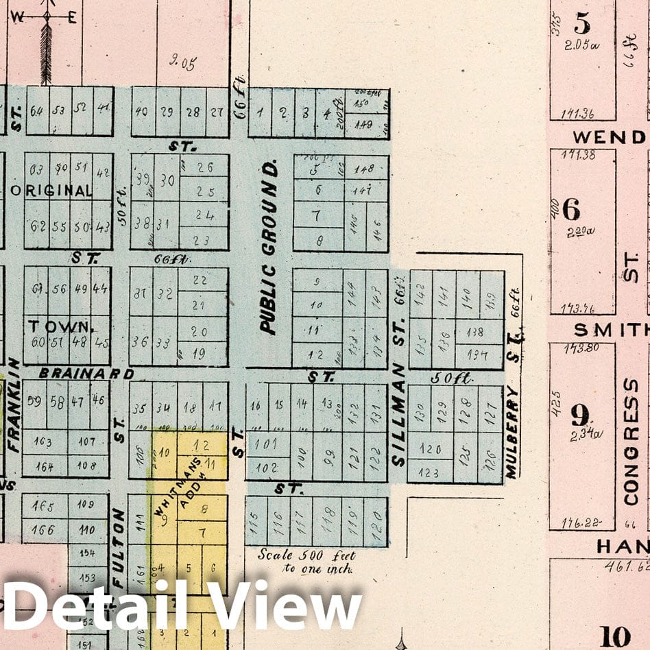 Historic Map : County Atlas Map, Payson. Keokuk Junction. Fowler, Illi ...