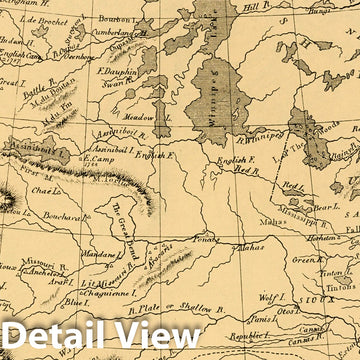 Historic Map : Plate 28. Facsimile Cartography 1492-1867. Lewis Map, 1 ...