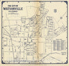 Historic Map : State Atlas Map, City of Watsonville, California. 1938 - Historic Pictoric