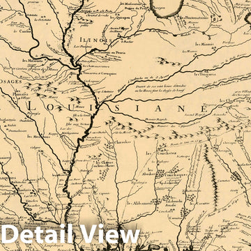 Historic Map : Plate 24. Facsimile Cartography 1492-1867. Delisle Map ...