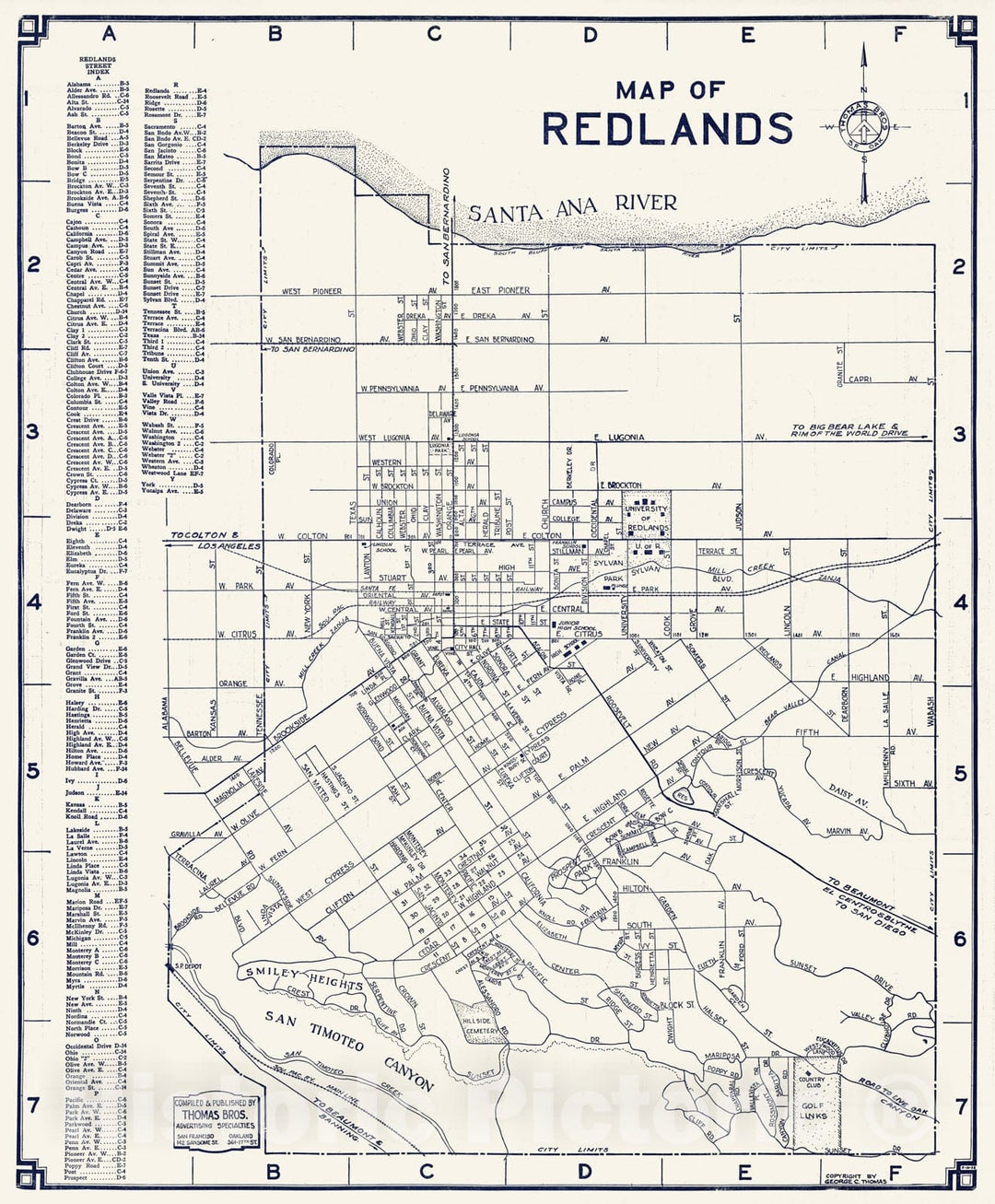 Redlands California Map 260+ Redlands California Stock Photos,