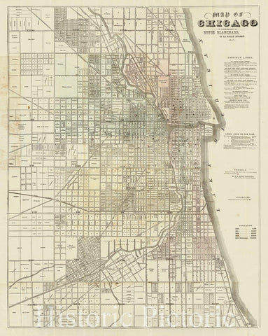 Chicago Historical Maps - Historic Pictoric