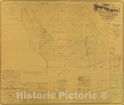 Historic Map : Official Map of Yolo County, California, 1871 - Vintage ...