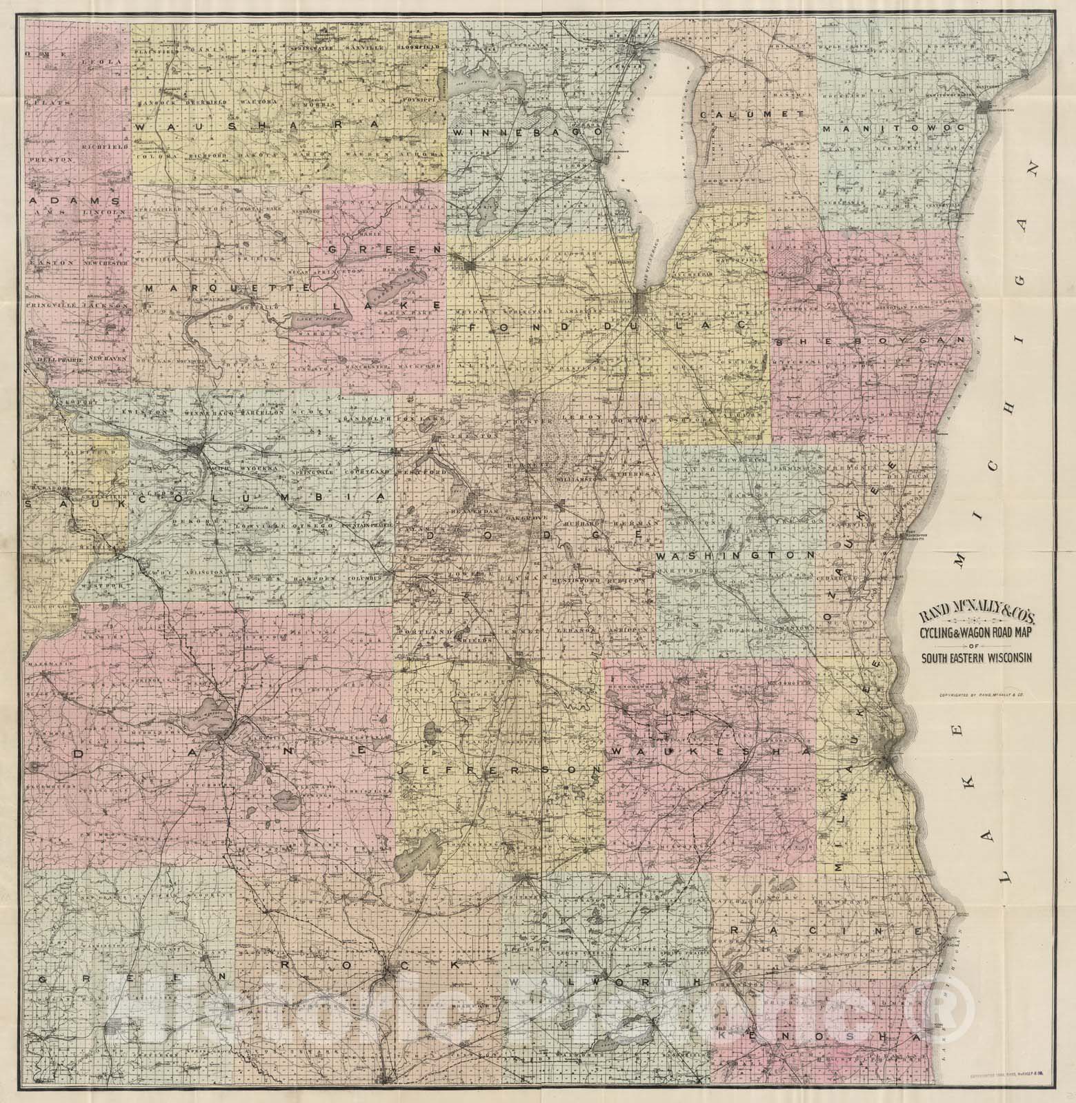 Map Of Southern Wisconsin