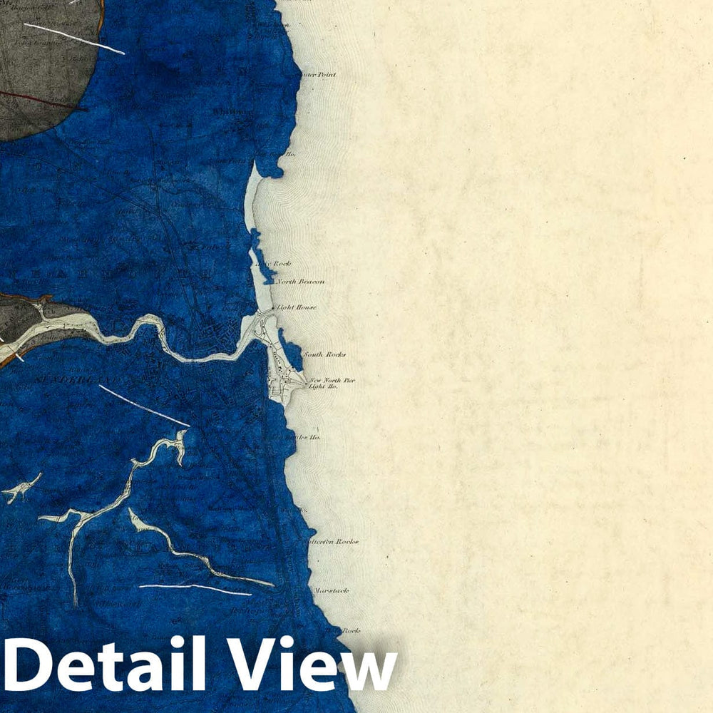 Historic Map : Geologic Atlas Map, 105. Sunderland, North Shields, New ...