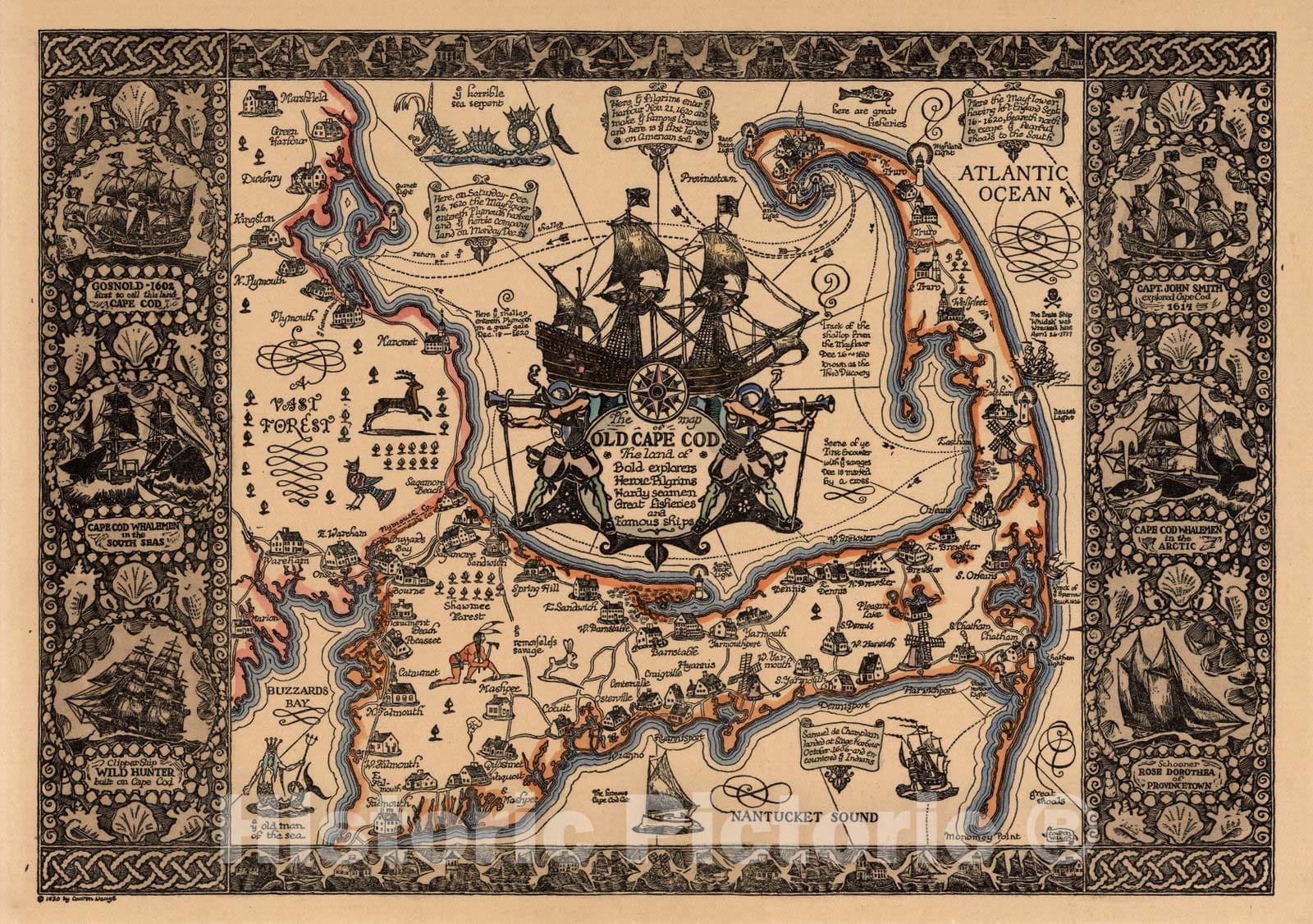 Cape Cod History Maps