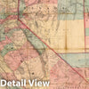 Historic Map : Pocket Map, California, Nevada, Utah And Arizona 1864 ...