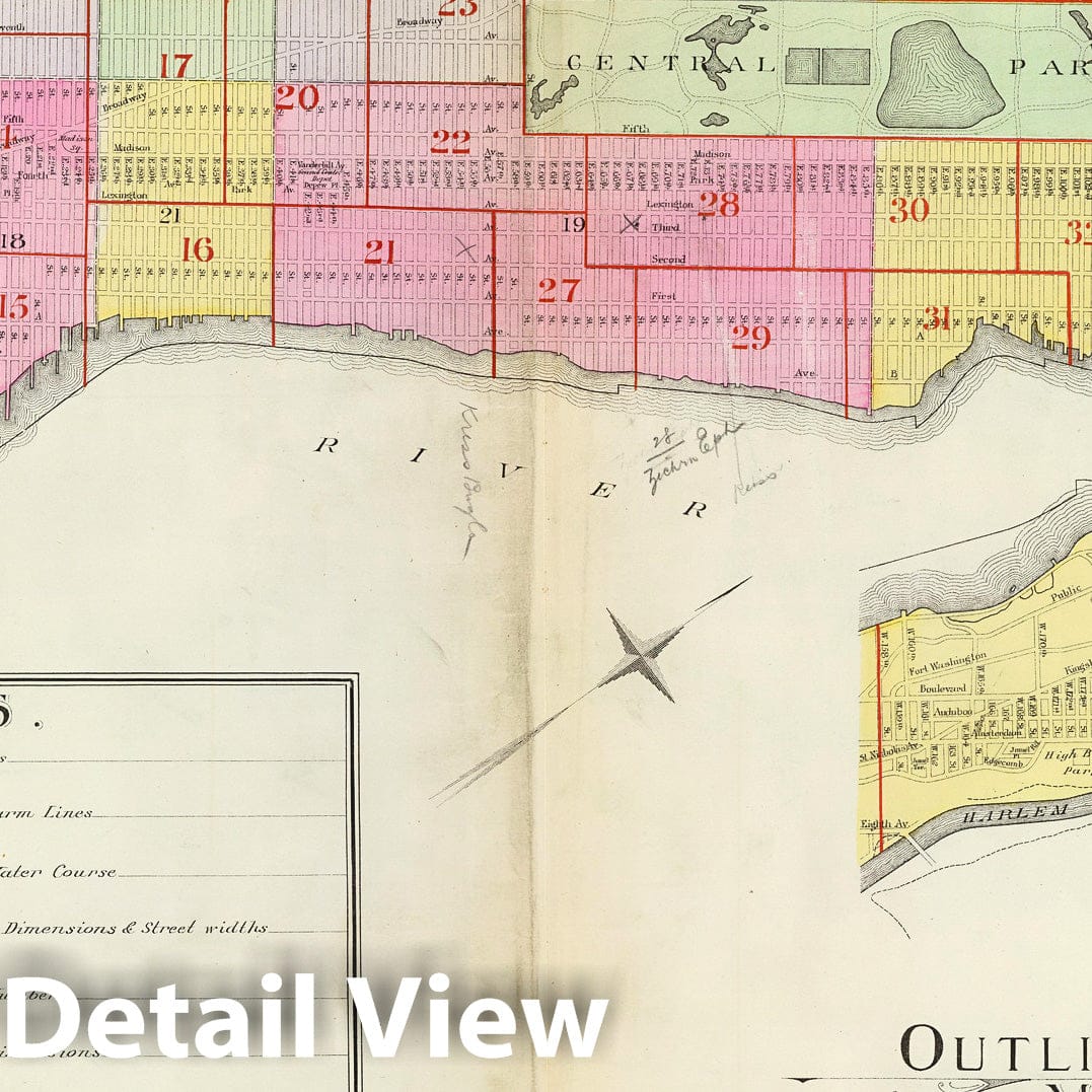 Historic Map : Index map, legend., 1891, Vintage Wall Decor – Historic ...