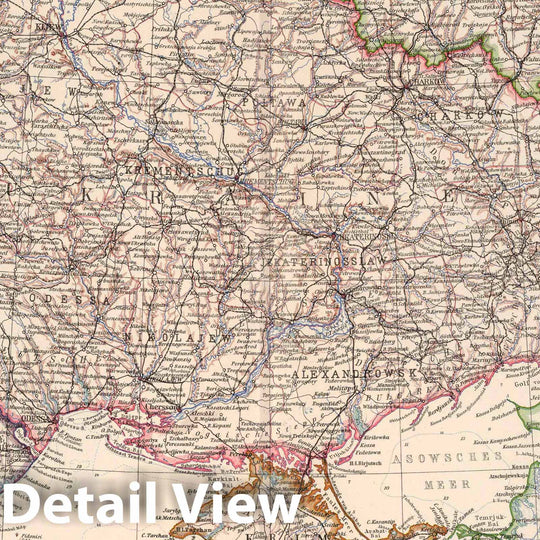 Historic Map : 58. Ukraine, 1925 Atlas - Vintage Wall Art – Historic ...