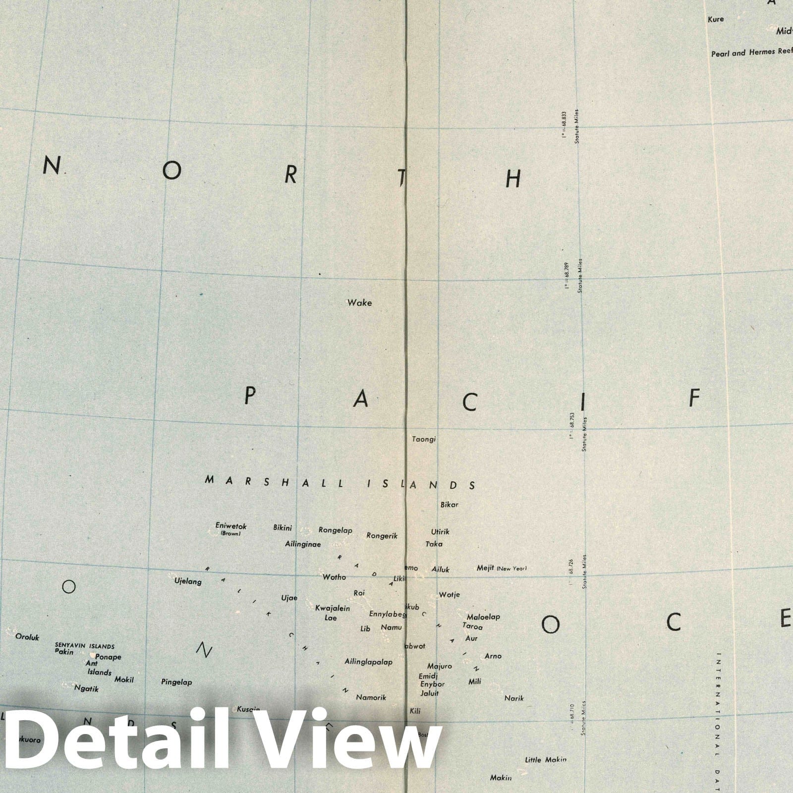 Historic Map : 1944 Pacific Front. 23. American Counteroffensive in Th ...