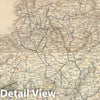 Historic Map : 1847 Composite: England and Wales Railway Map. - Vintag ...