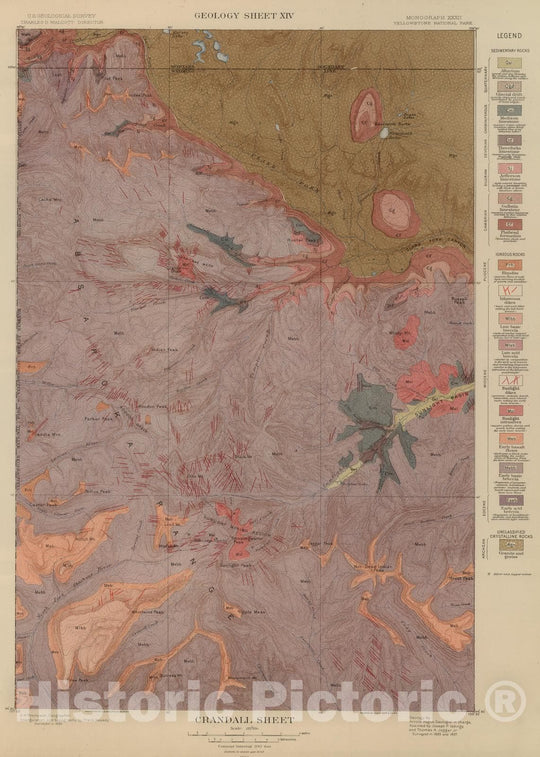 Historic Map : 1904 Crandall Sheet. v2 - Vintage Wall Art – Historic ...