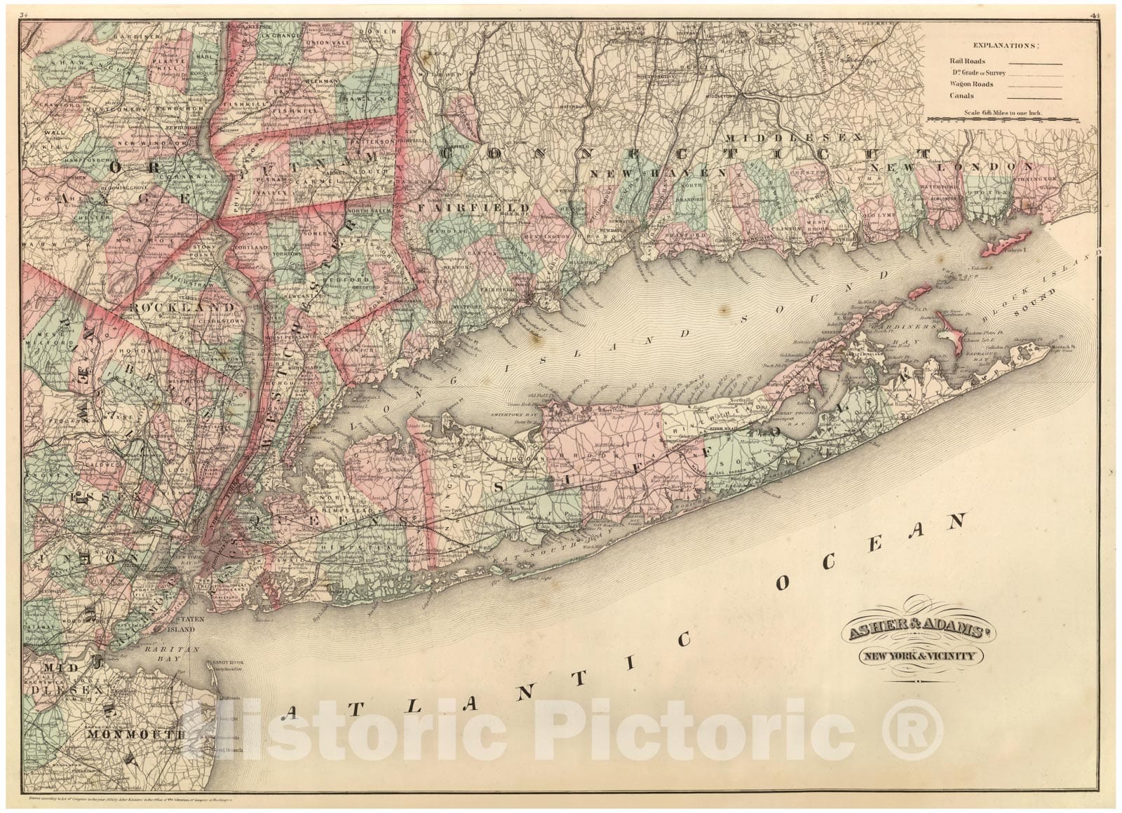 Historic Map - Commercial Reference Book - 1875 New York (City) & Vici ...