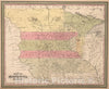 Historic Map : 1850 Minnesota. - Vintage Wall Art – Historic Pictoric