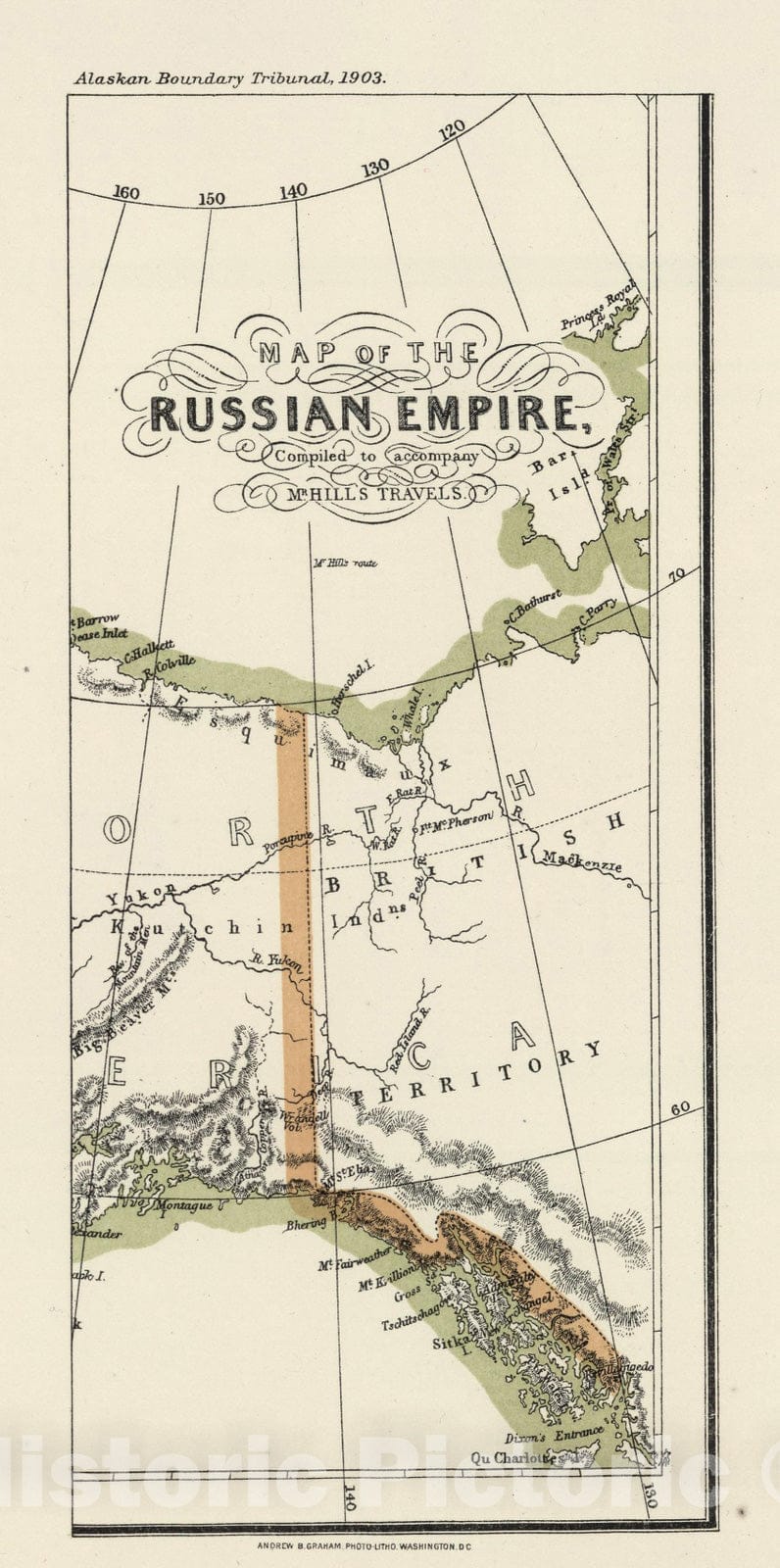 Historic Map : 1854 Russian Empire (portion). - Vintage Wall Art ...