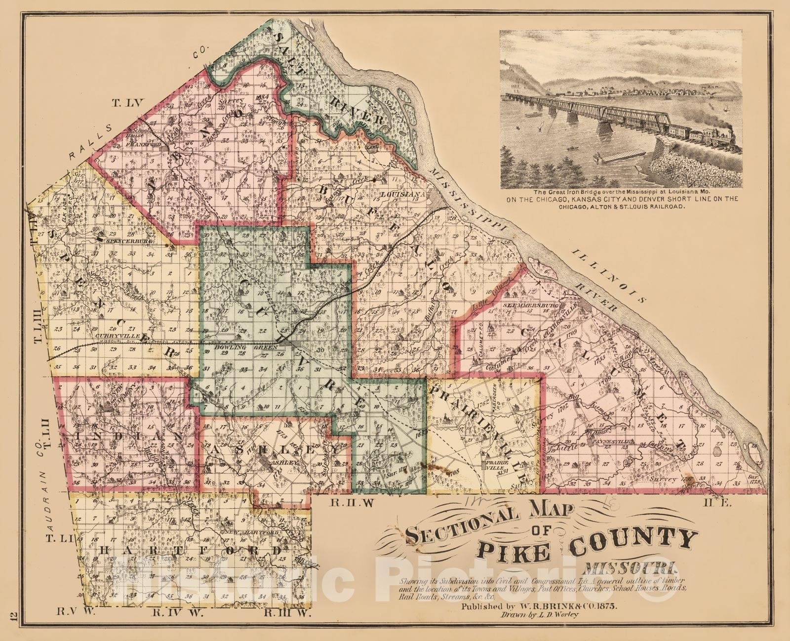 Pike County Map Home Milford Township Pike County