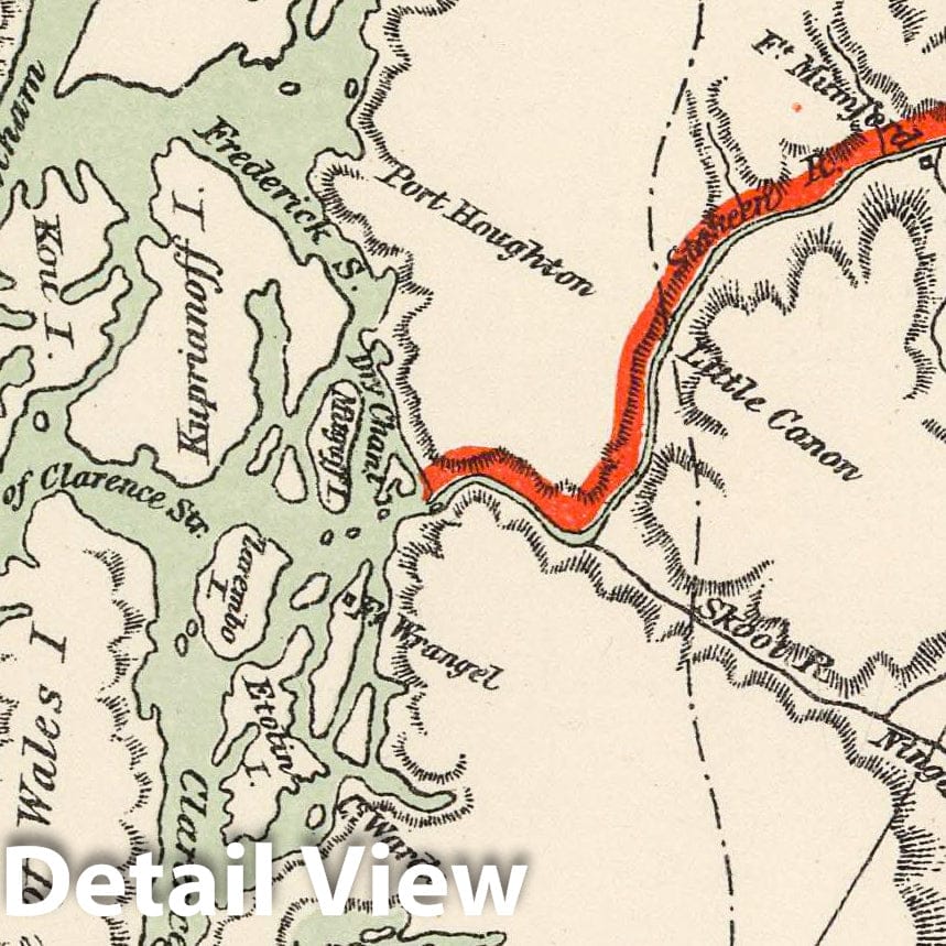 Historic Wall Map : 1869 U.S. Map, Tracing Certified by J.S. Dennis ...