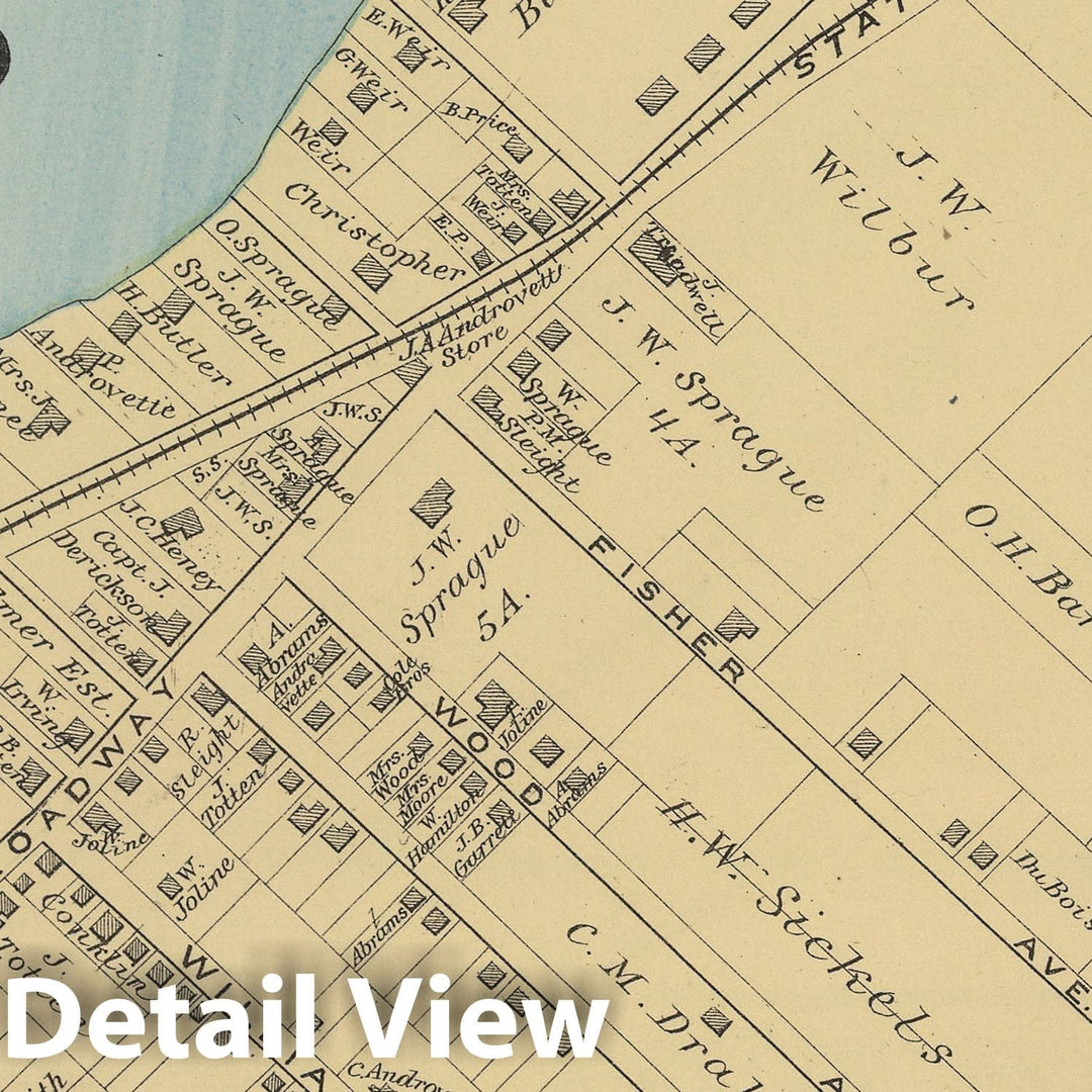 Historic Map - 1887 Section K. Tottenville. (Staten Island, New York ...