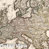 Historic Map : 1706 L'Europe. - Vintage Wall Art – Historic Pictoric