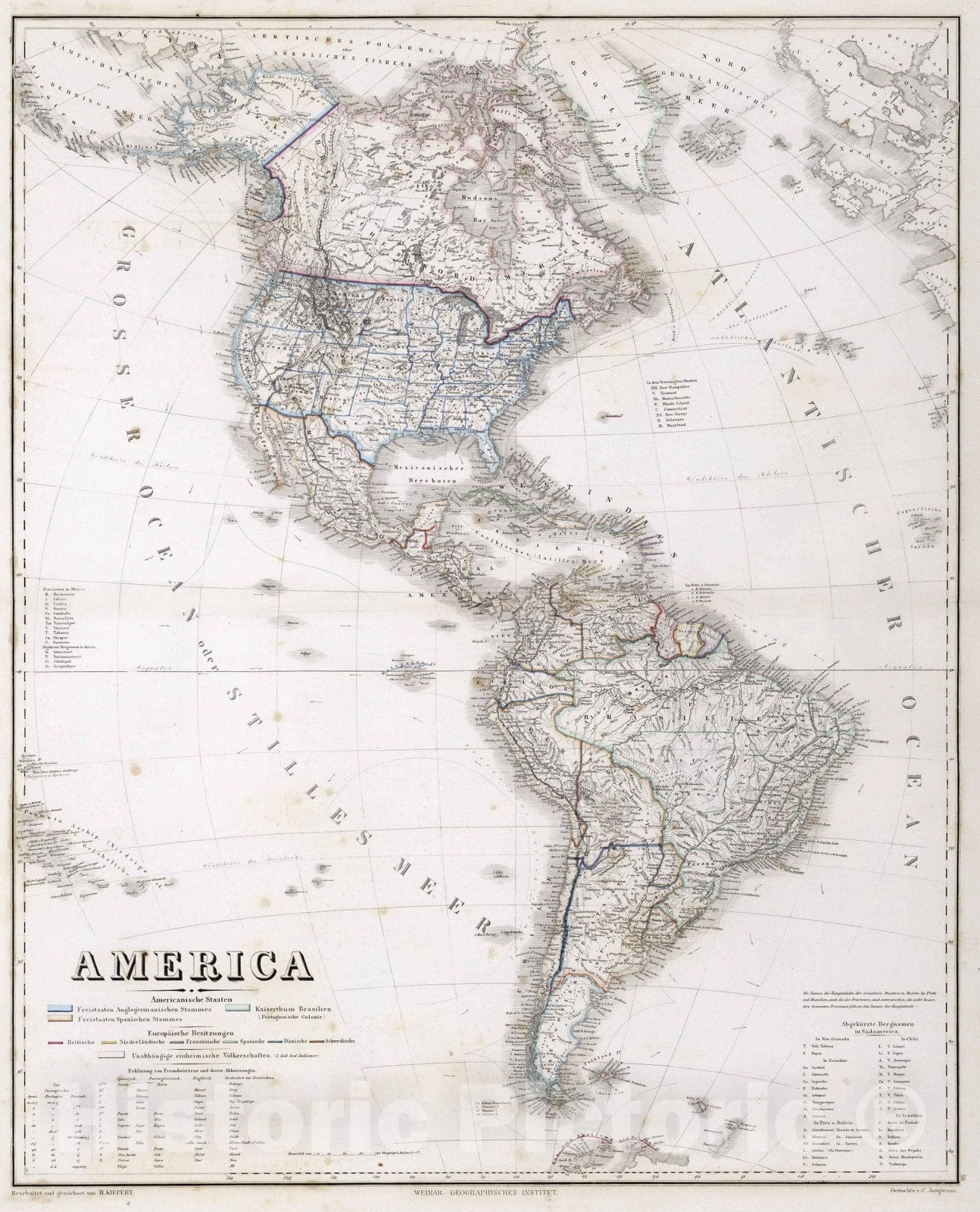 Historic Map : 1875 America. - Vintage Wall Art – Historic Pictoric