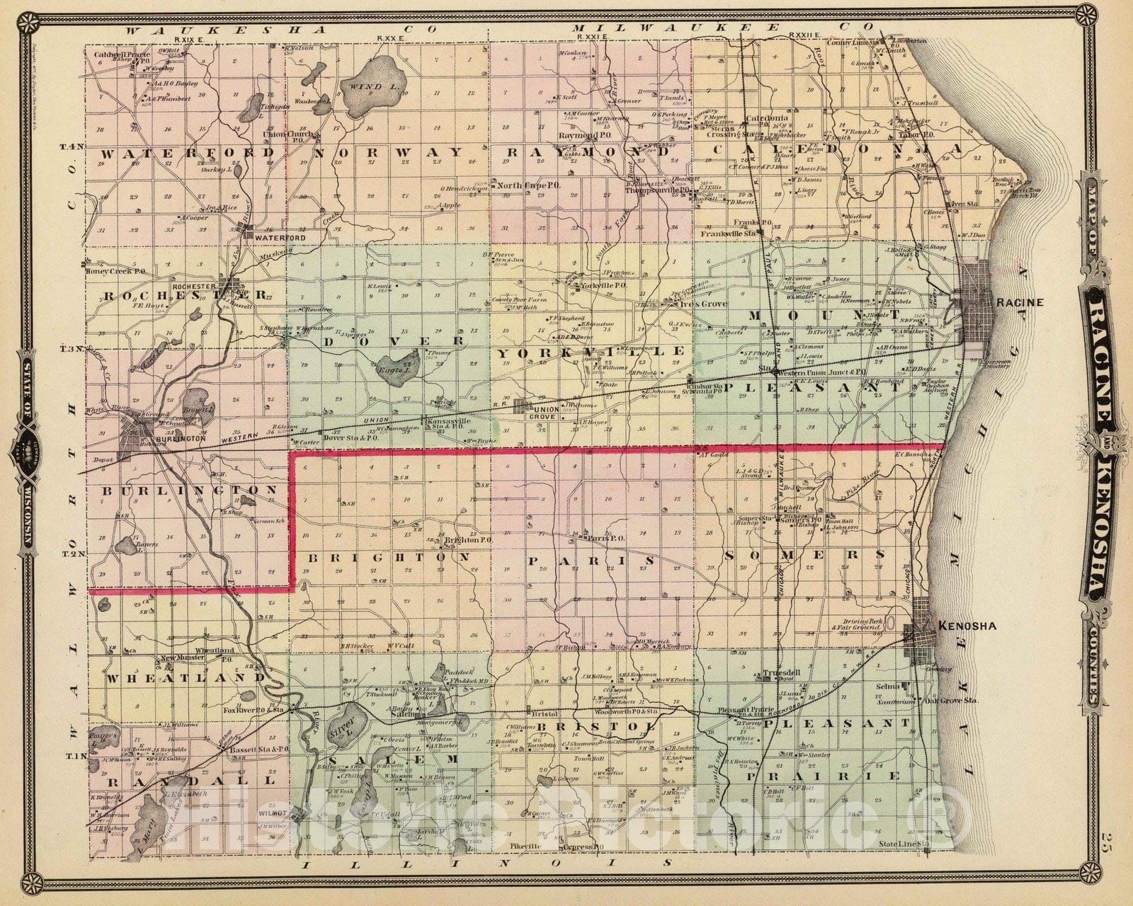 Racine Map