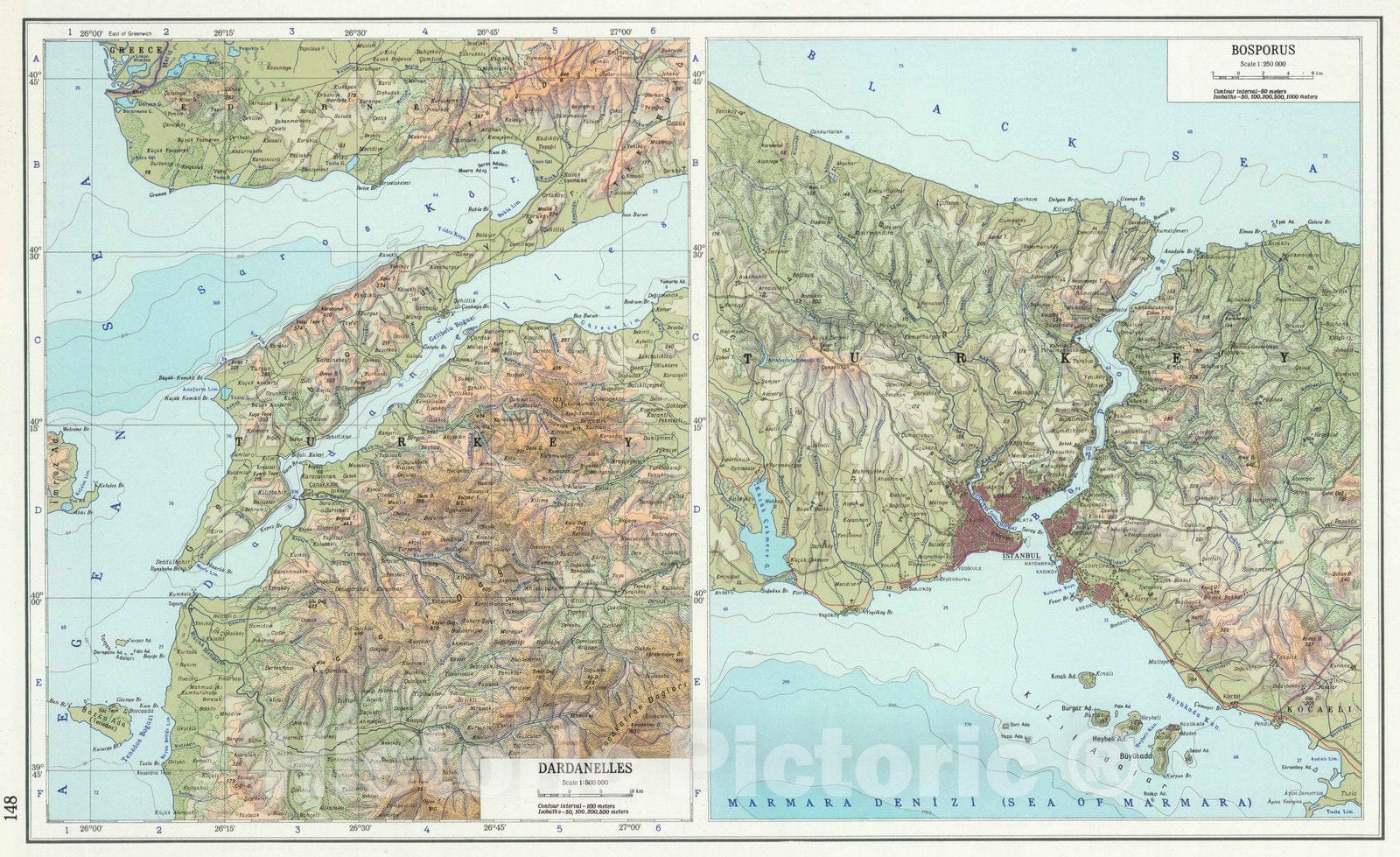 Dardanelles World Map