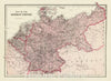 Historic Map : 1876 Map of the German Empire. - Vintage Wall Art ...