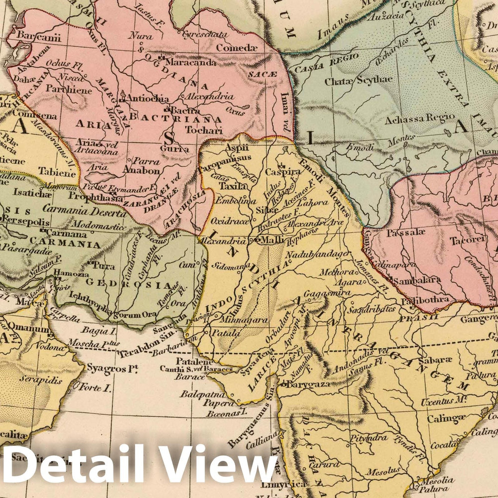 Historic Map : India; Saudi Arabia; Myanmar; Afghanistan, Middle East ...