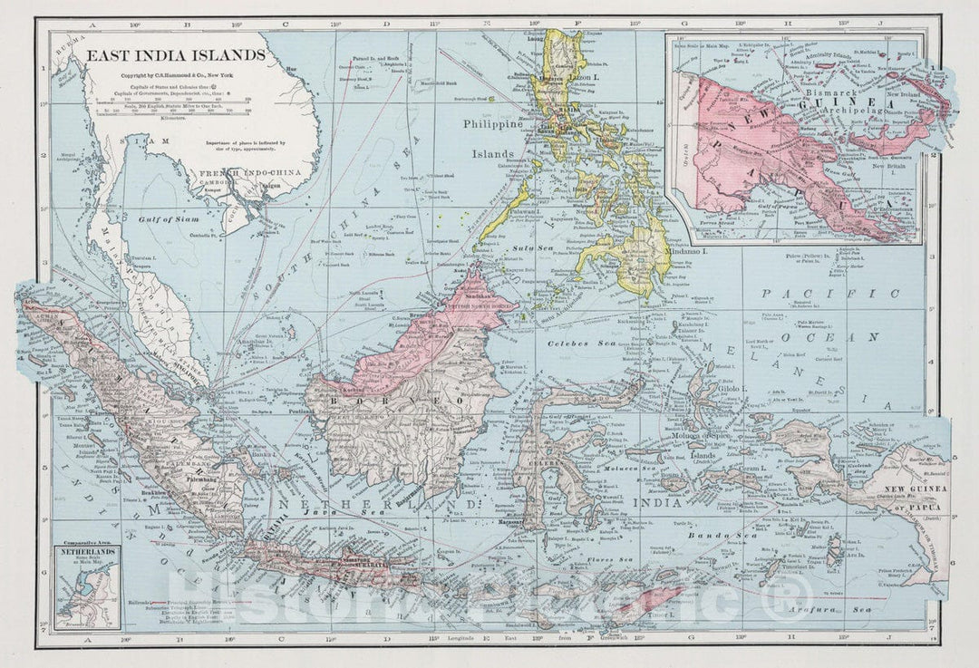 Historic Map : 1948 East India Islands. - Vintage Wall Art – Historic ...