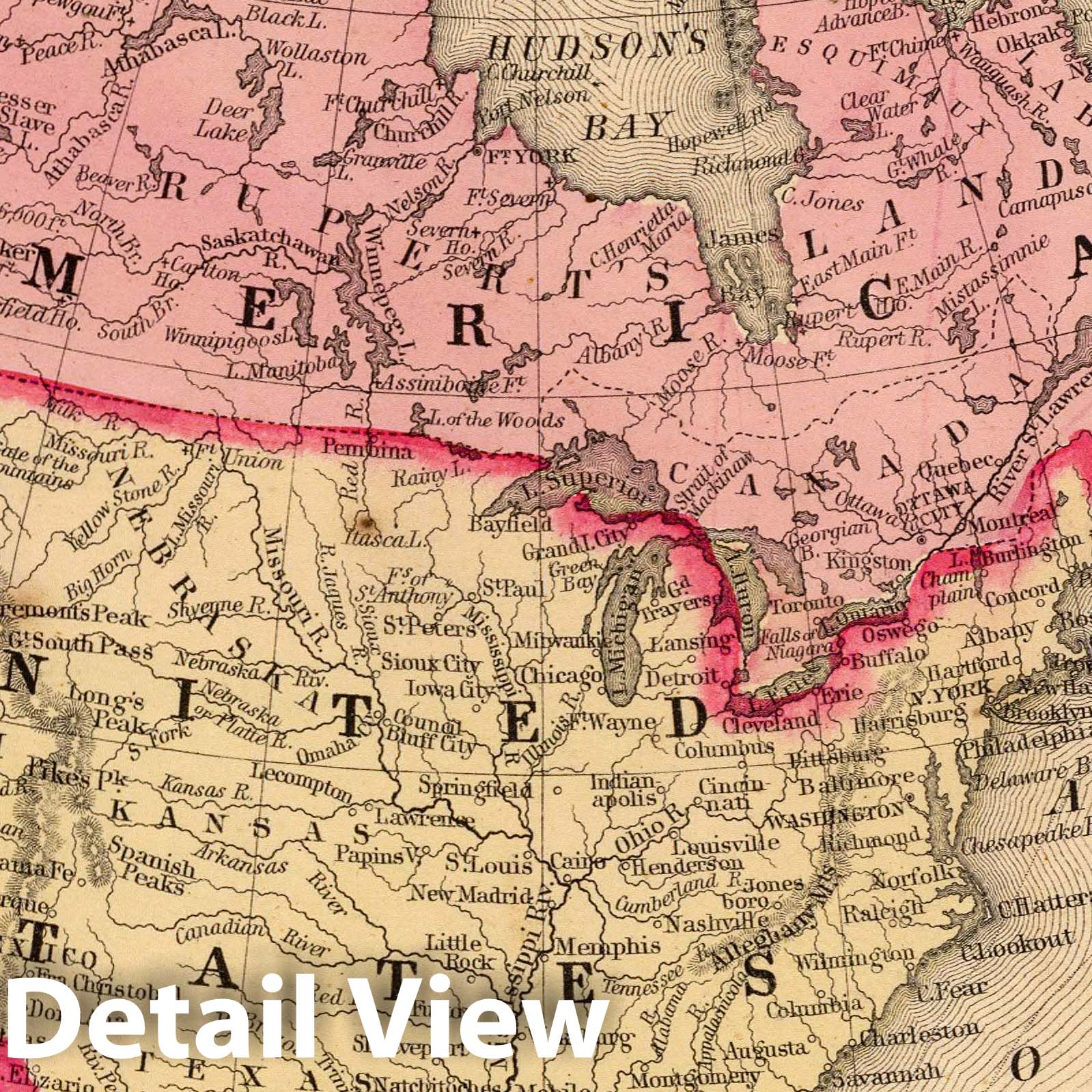 North America In 1870