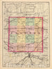 Historic Map : 1873 (Map of Clinton County, Michigan) - Vintage Wall A ...