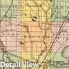 Historic Map : 1873 (Map of Macomb County, Michigan) - Vintage Wall Ar ...