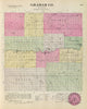 Historic Map : Kansas, 1887 Graham Co, Kansas. , Vintage Wall Art ...