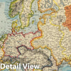 Historic Map : 1883 Europe. - Vintage Wall Art – Historic Pictoric
