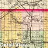 Historic Map : 1873 (Map of Branch County, Michigan) - Vintage Wall Ar ...