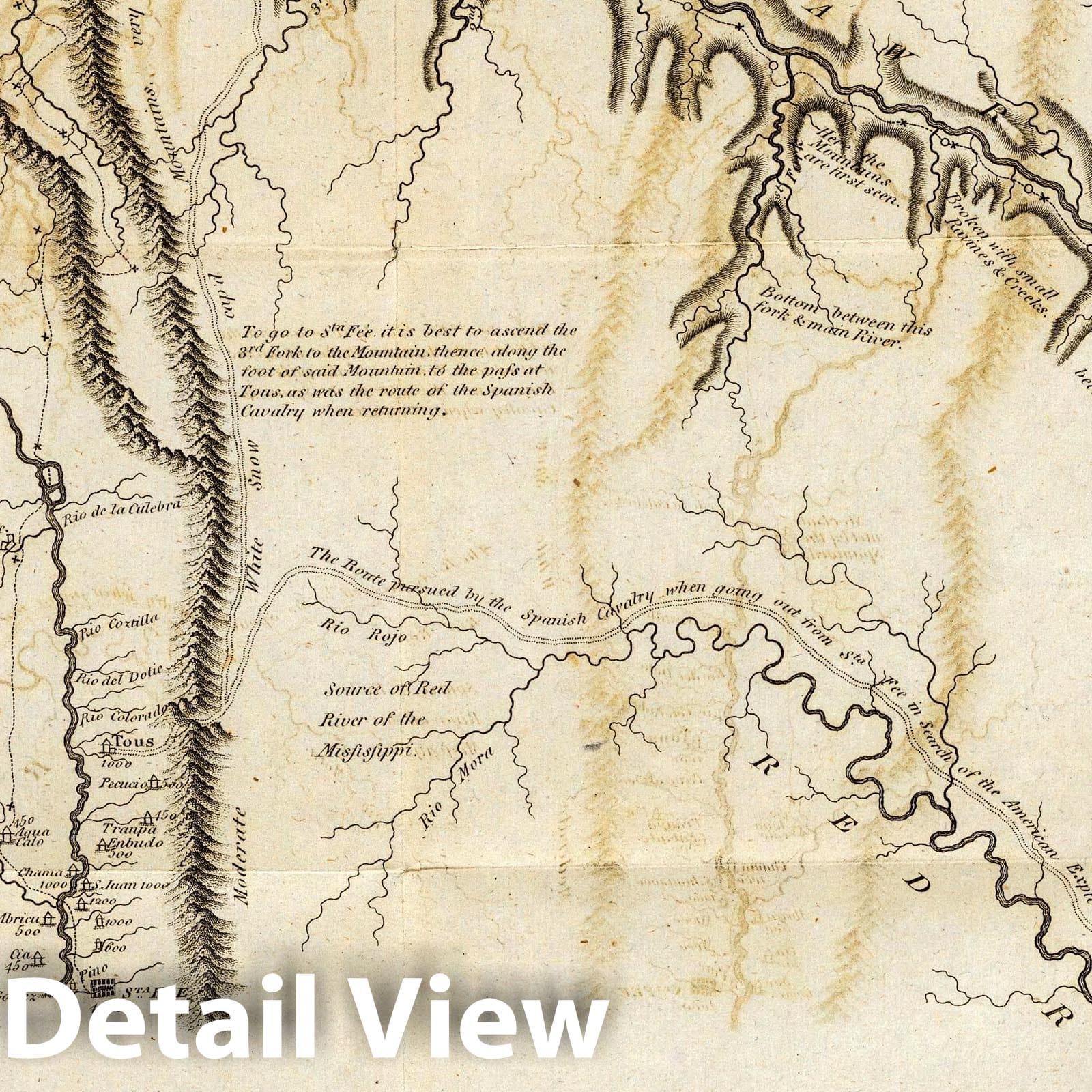 Historic Map : Exploration Book - 1810 Chart of the Internal Part of L ...