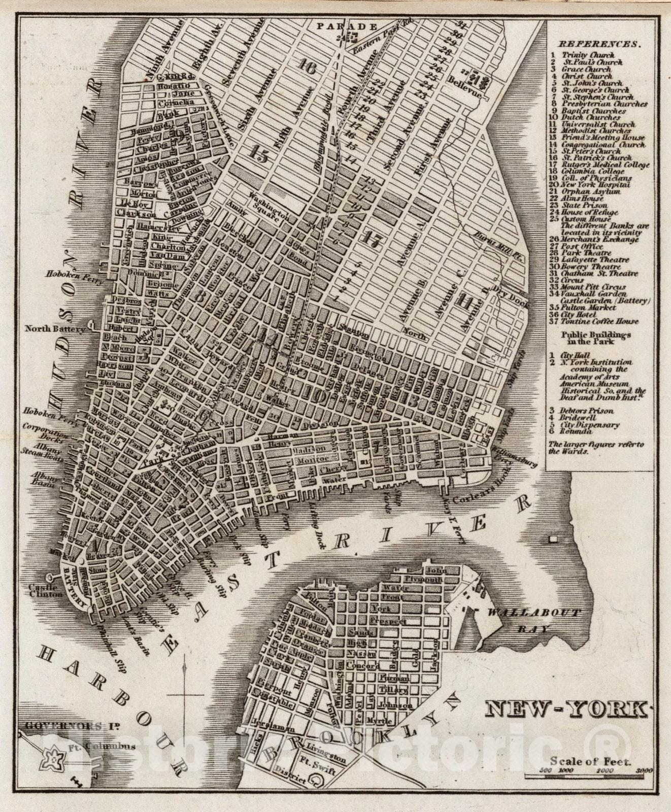 1846 Trinity Church, New York | Designed In 1846 By Richard Upjoh…
