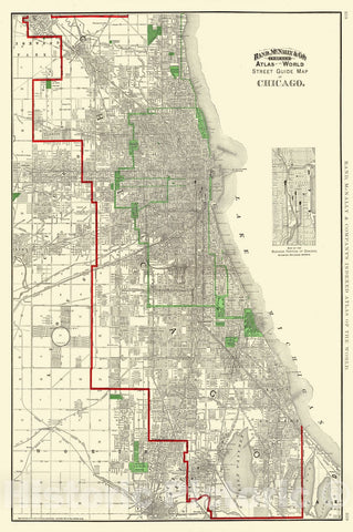 Chicago Historical Maps - Historic Pictoric