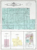 Historic Map : 1908 Jackson Township, Rush County, Indiana. Earl City ...