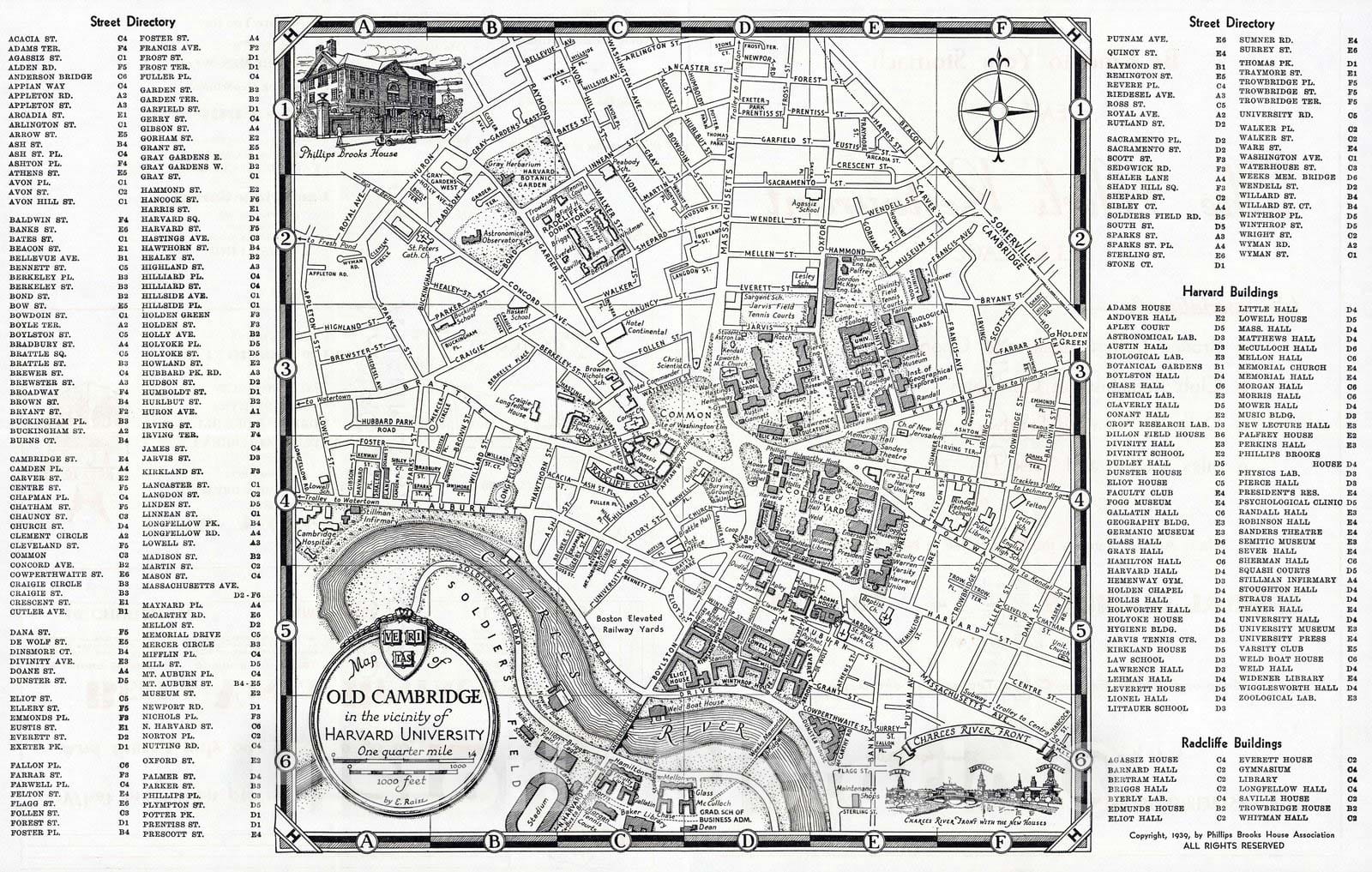 Harvard University Map