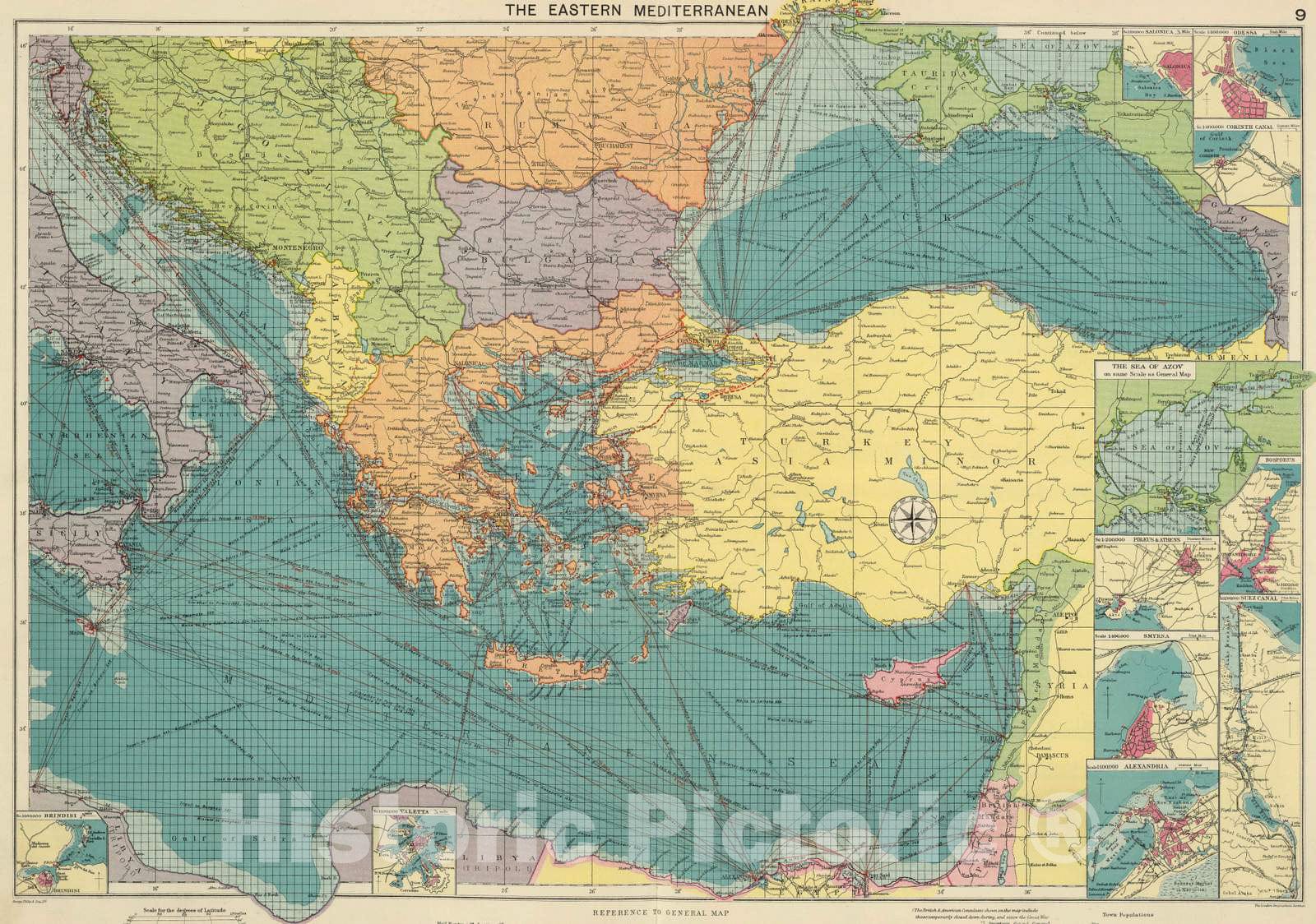 Black Sea On World Map