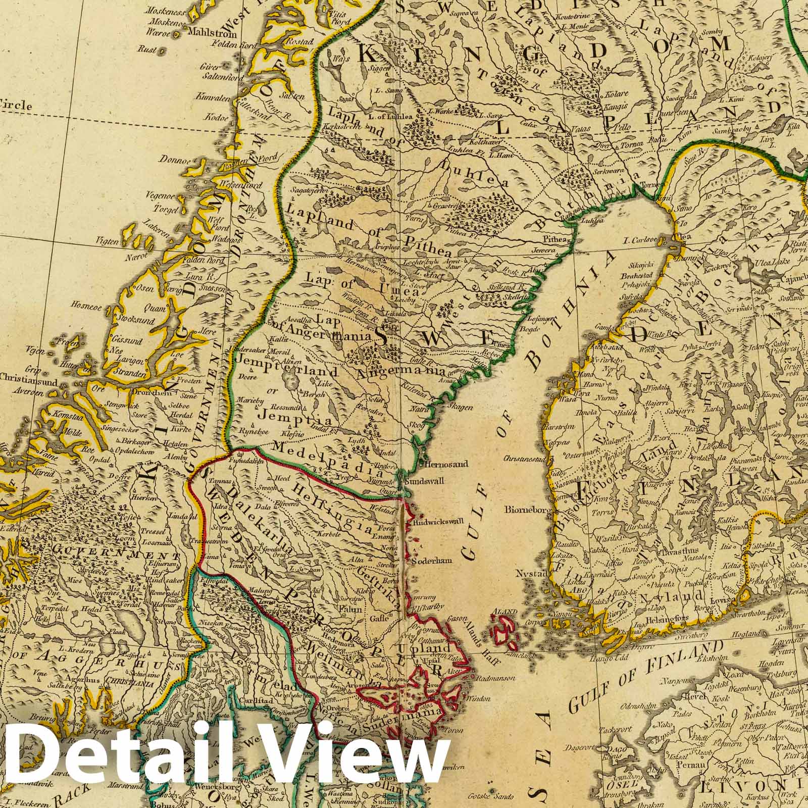 Historic Map : 1794 Northern States. - Vintage Wall Art – Historic Pictoric