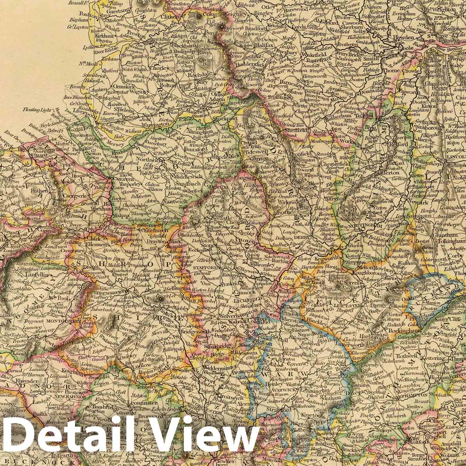 Historic Map : 1832 Europe. v2 - Vintage Wall Art - Historic Pictoric